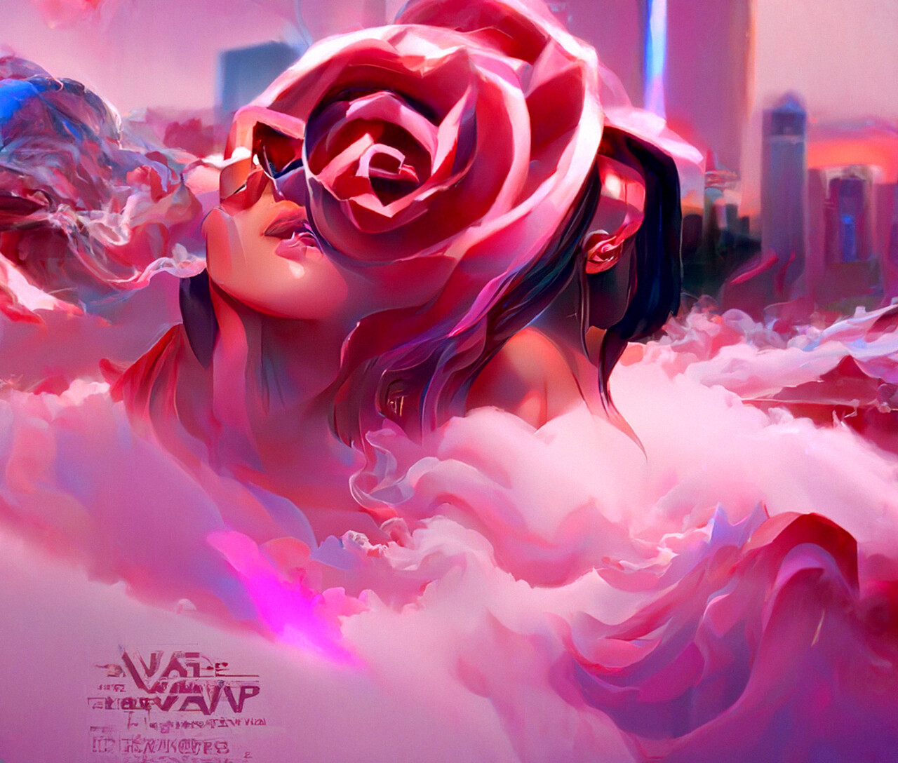 ArtStation - Lovely smoke Rose | Artworks
