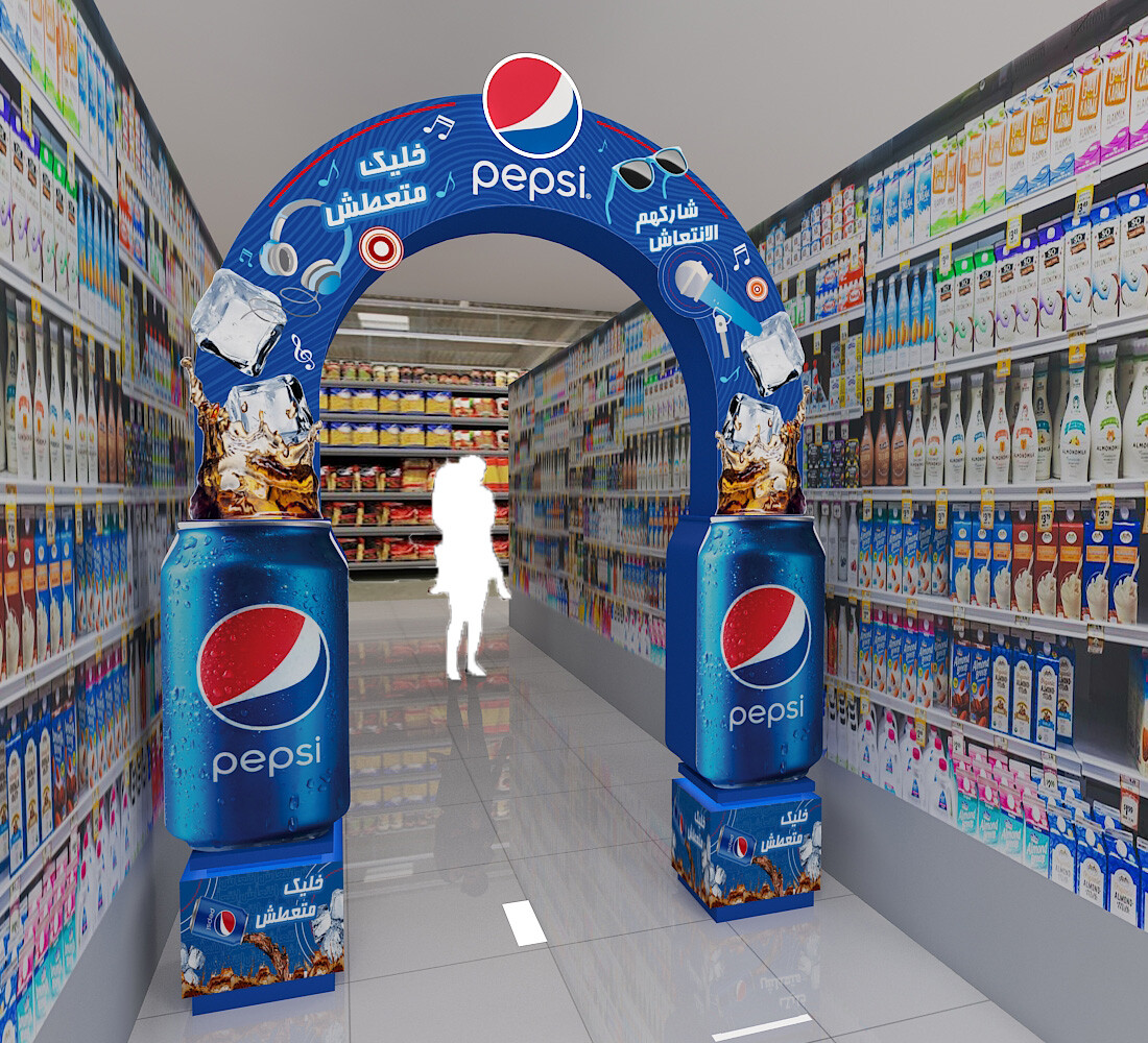 ArtStation - PEPSI STAND ARCH CANZ 03-1 | Resources