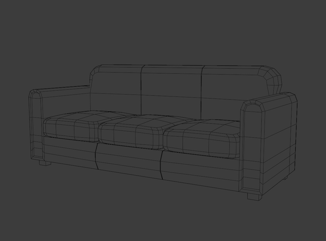 ArtStation - Sofa | Game Assets