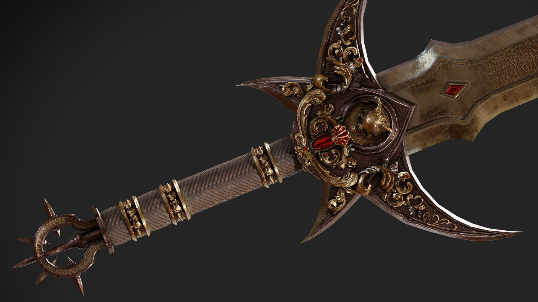 ArtStation - Ritual sword | Game Assets