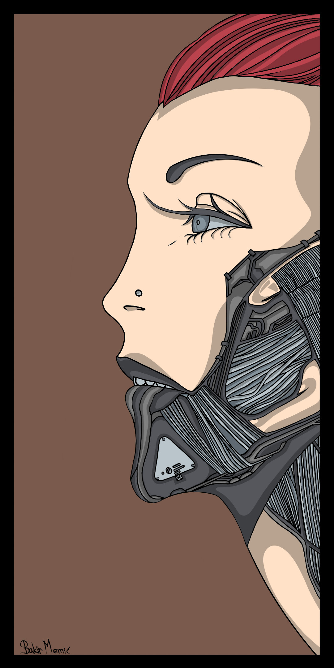 ArtStation - Cyber Face | Artworks