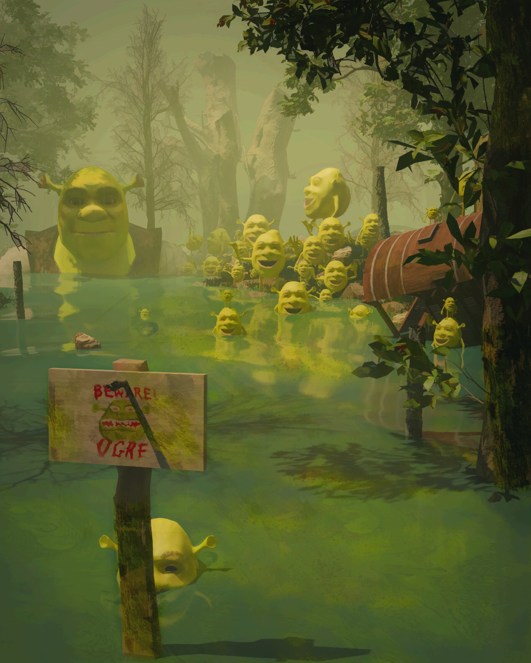 Artstation This Is My Swamp Artworks