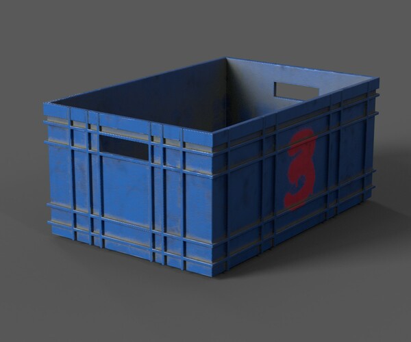 ArtStation - low-poly box | Game Assets