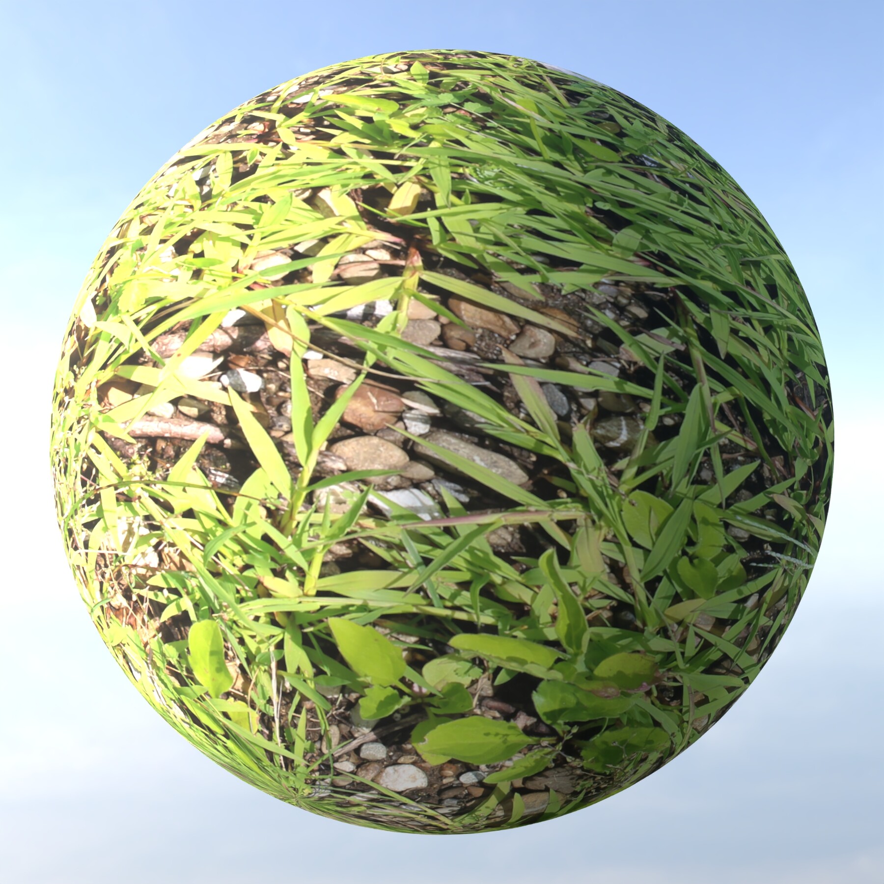 ArtStation - Grass Ground 1 PBR Material | Game Assets