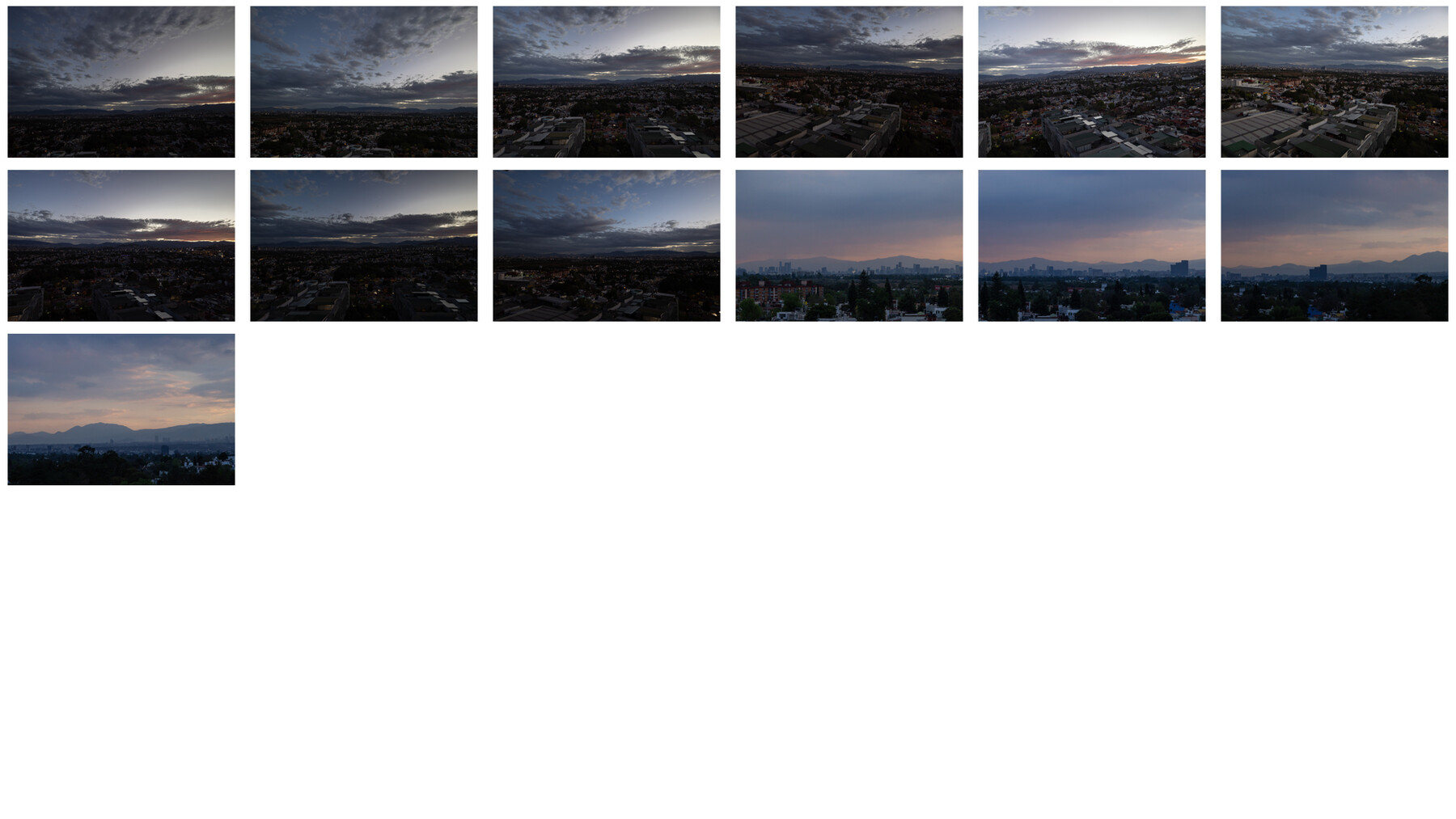 ArtStation - Mexico City Sunset Reference Pack 1 | Resources