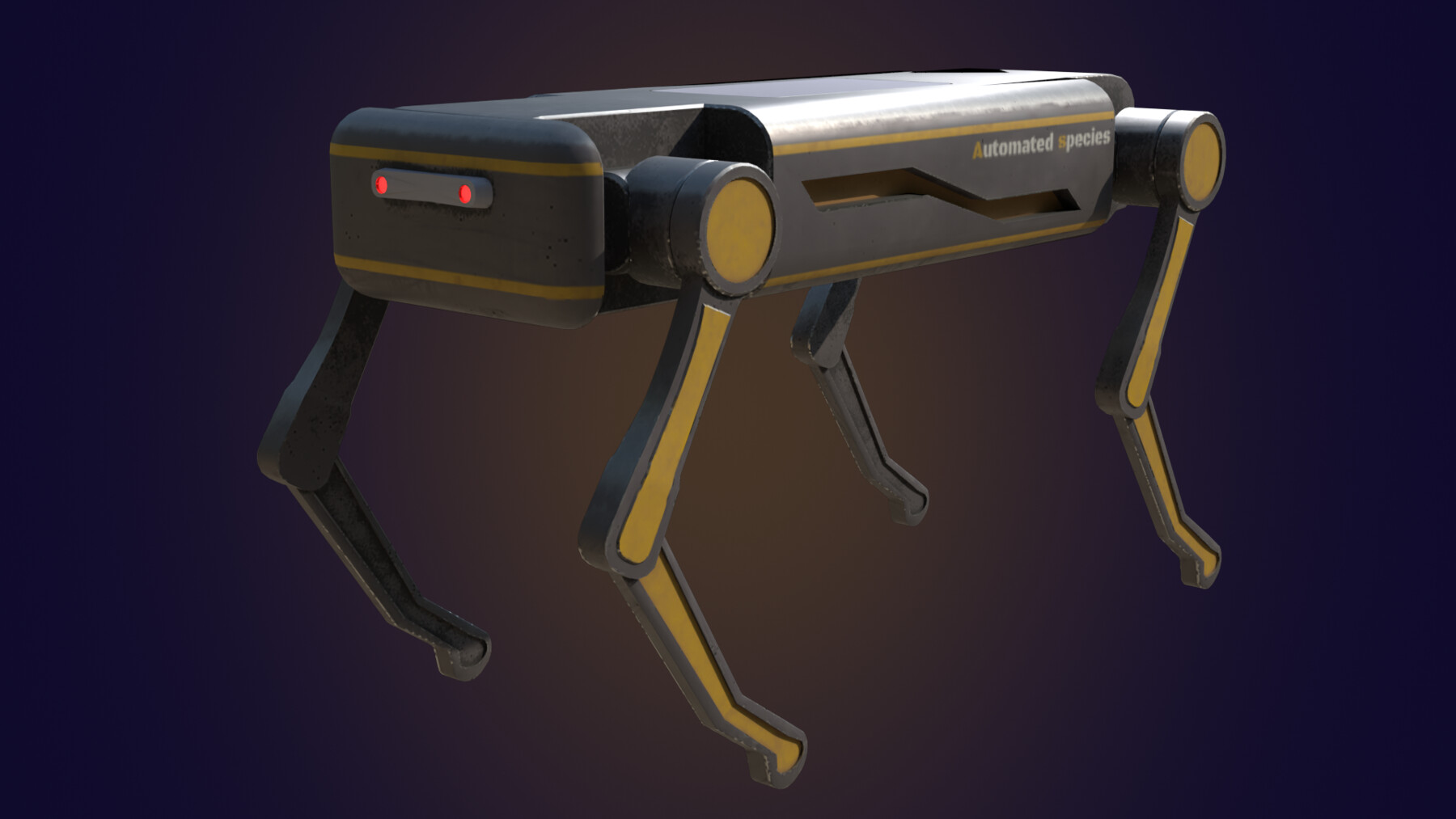 ArtStation - Robot Dog | Game Assets