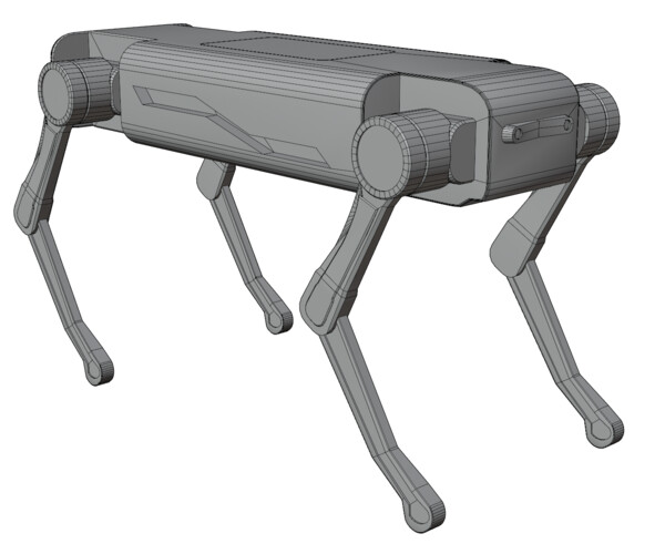 ArtStation - Robot Dog | Game Assets