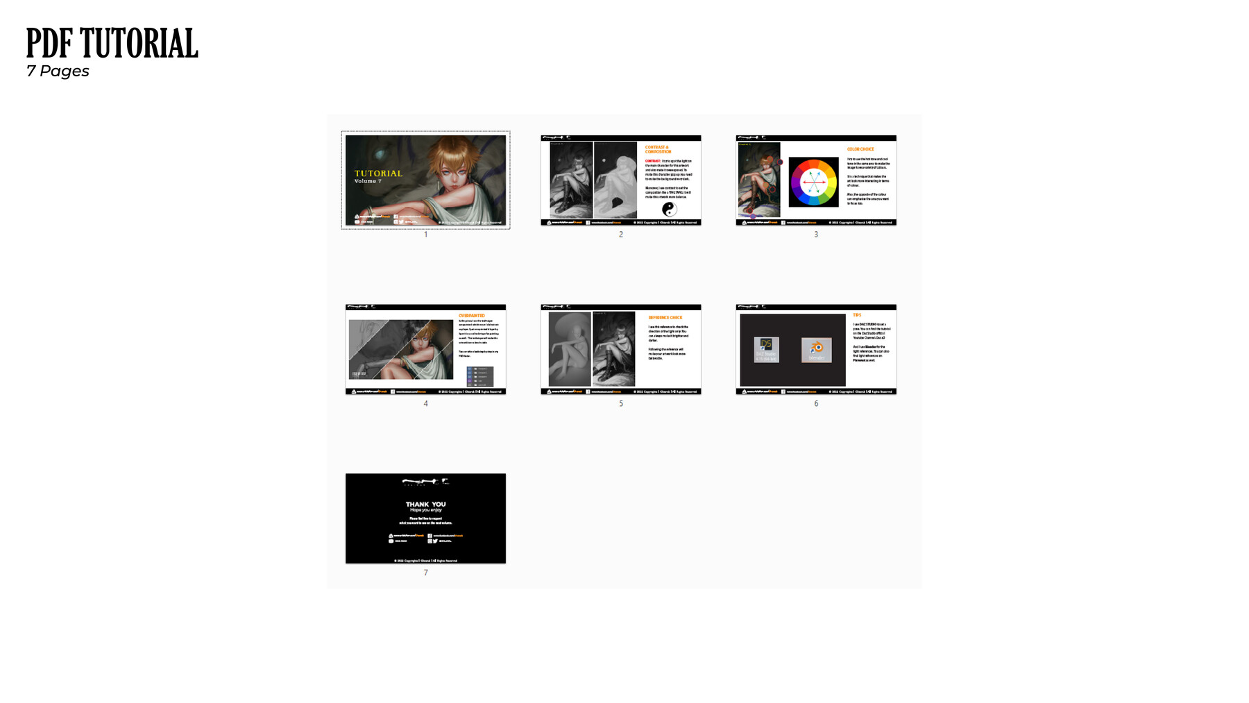 ArtStation - JOSEE - Tutorial & Walkthrough Volume 7 | Tutorials