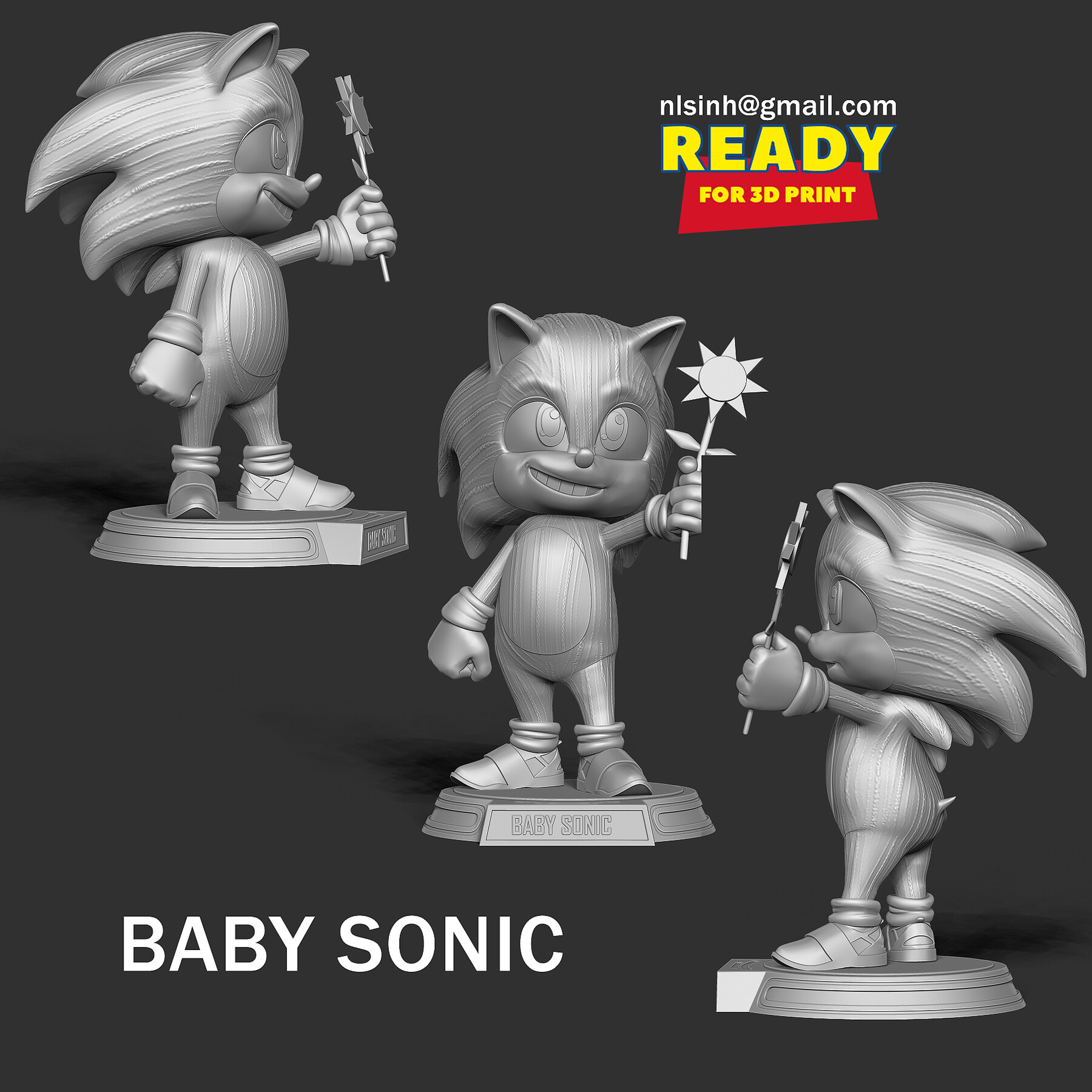ArtStation - Baby Sonic | Resources