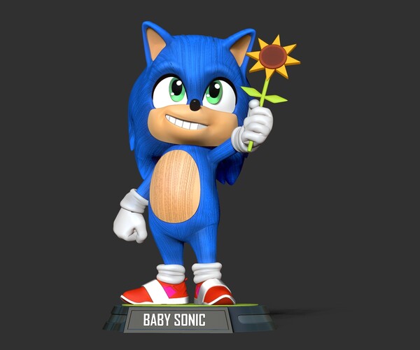 ArtStation - Baby Sonic | Resources