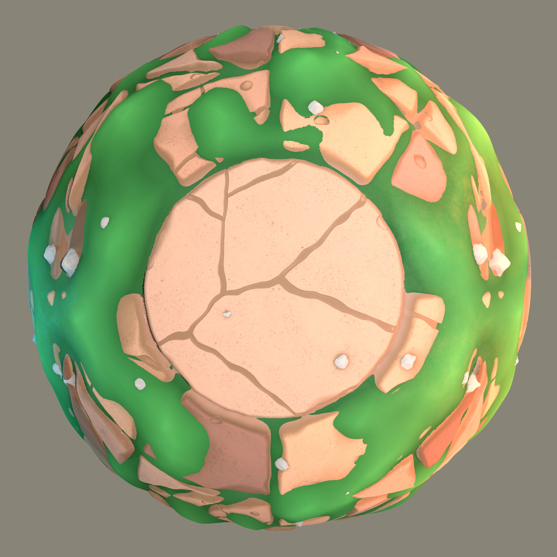 ArtStation - Circular Ground - Stylized Texture | Game Assets