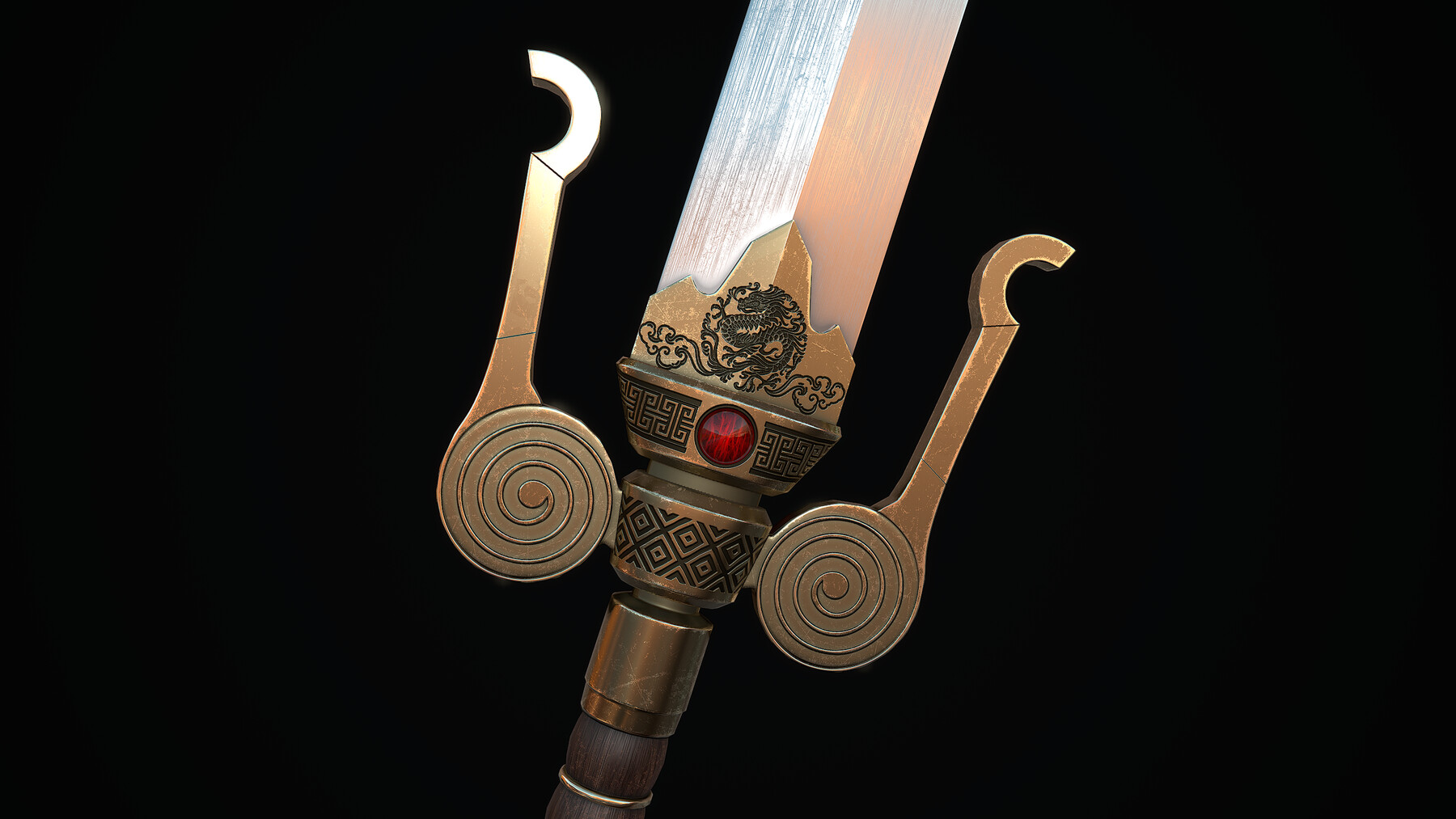 ArtStation - Emperor Serpent Sword | Game Assets