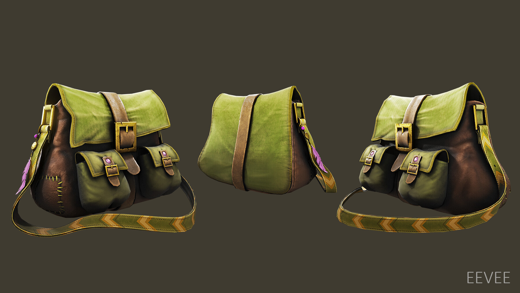 ArtStation - Stylized bag | Game Assets