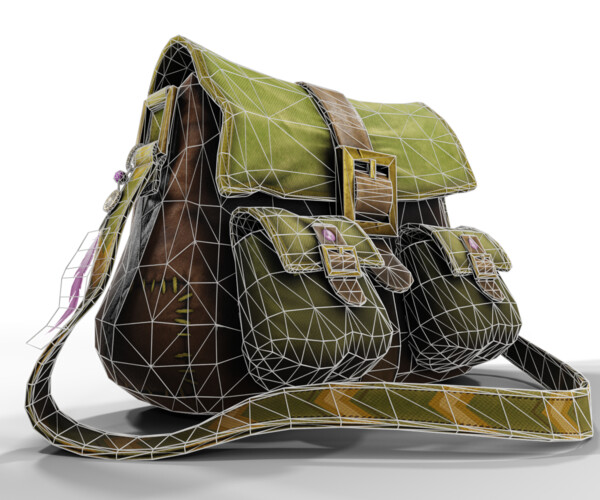 ArtStation - Stylized bag | Game Assets