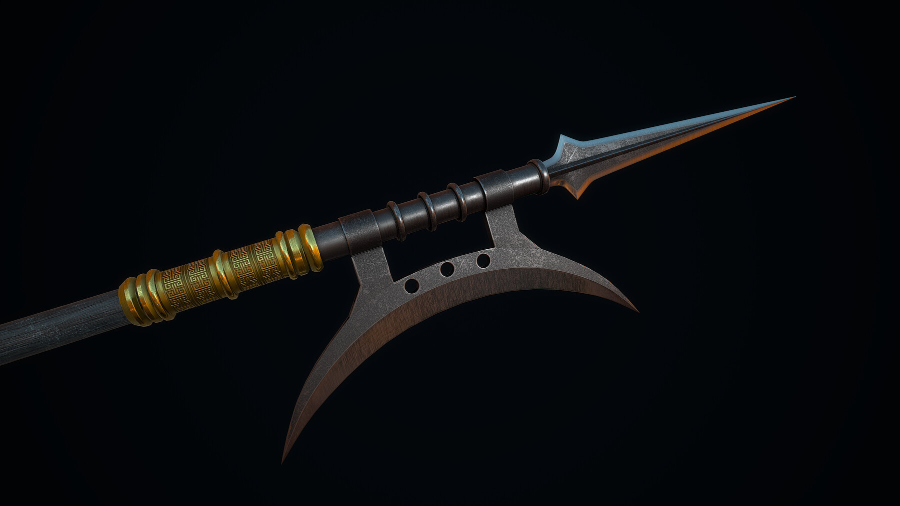 ArtStation - Ancient Chinese Pike | Game Assets