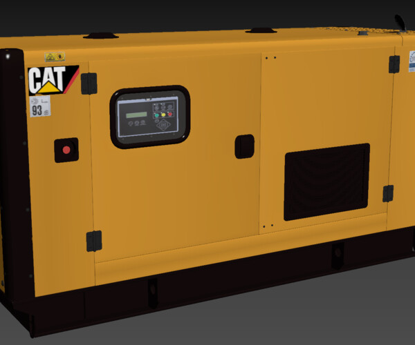 ArtStation - Diesel Generators 01 3D model | Resources