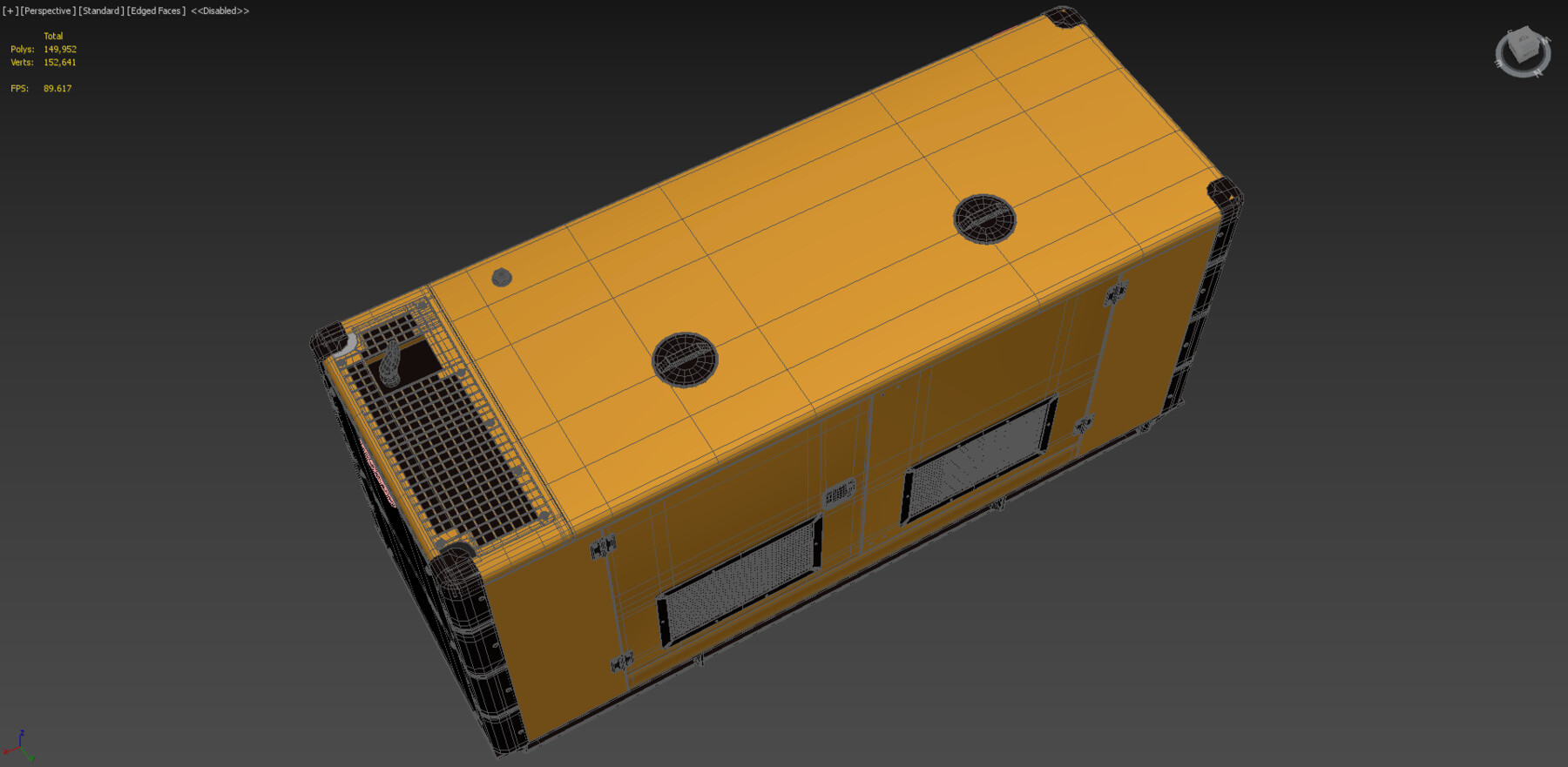 ArtStation - Diesel Generators 01 3D model | Resources