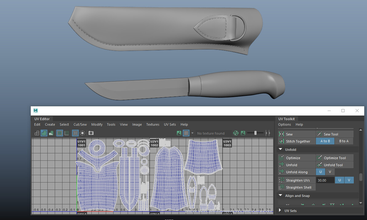 ArtStation - knife_modeling | Game Assets