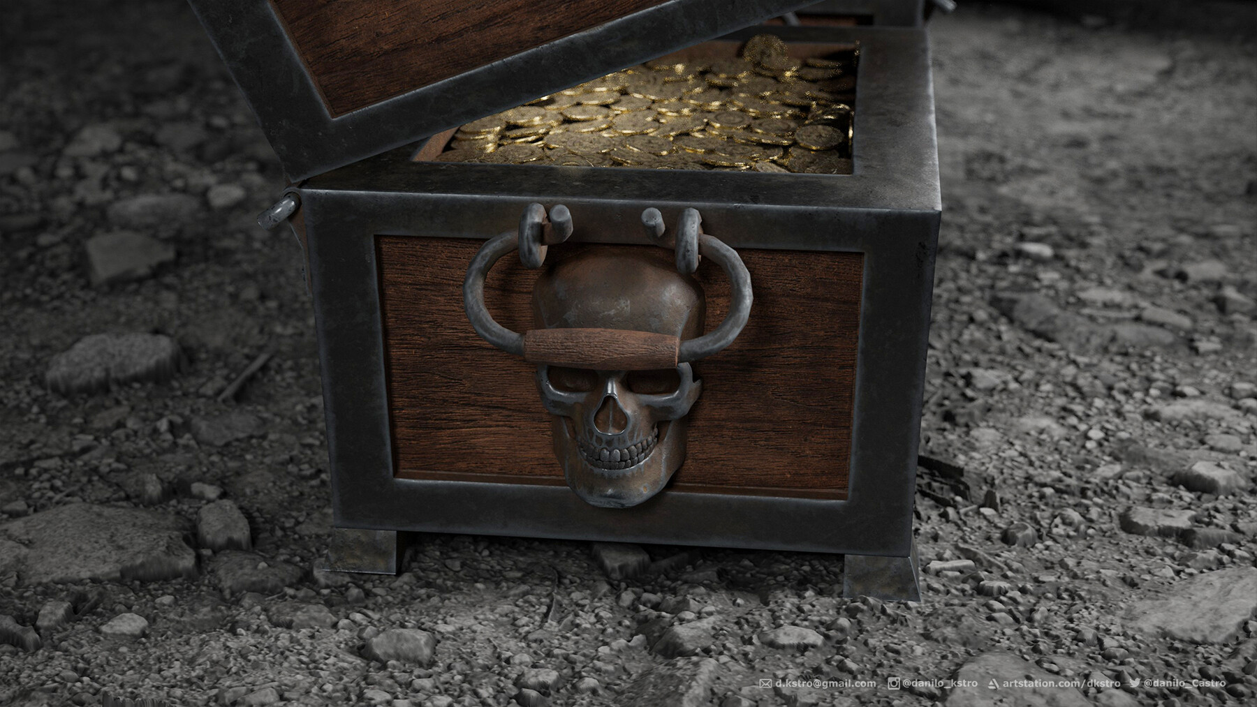 ArtStation - Treasure Chest | LOWPOLY | 4k Textures | Game Assets