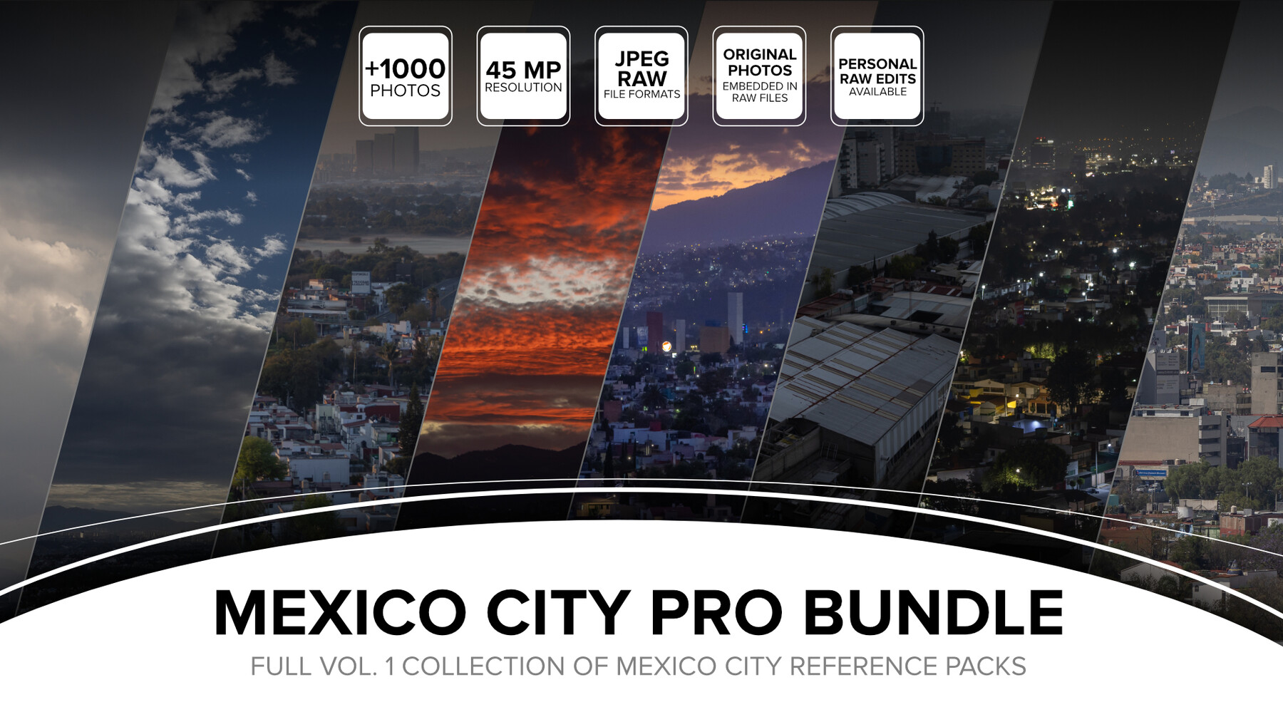 ArtStation - Mexico City Pro Bundle Vol. 1 | Resources