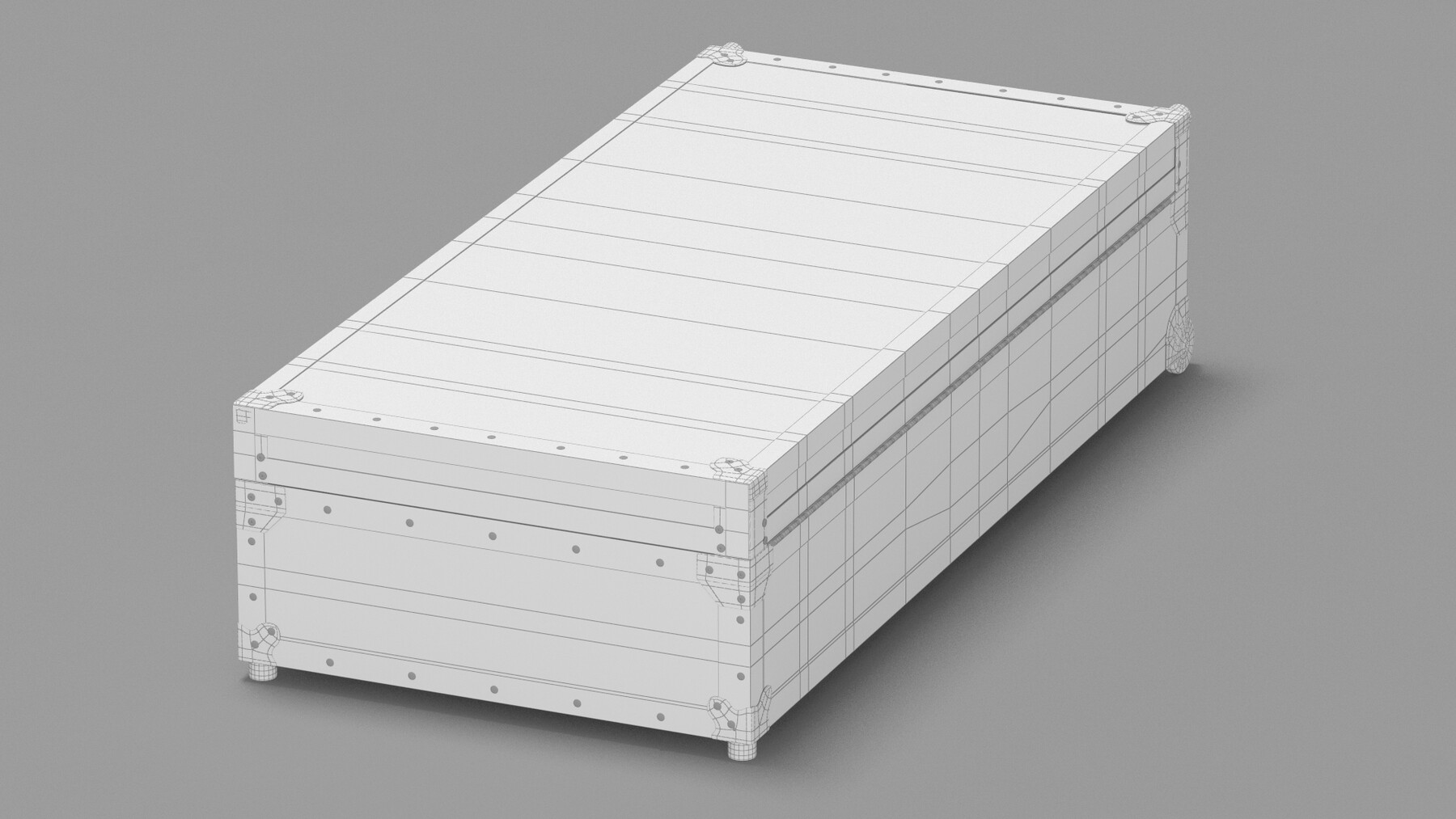 ArtStation - Flight Cases Small Close 01 3d Model | Resources