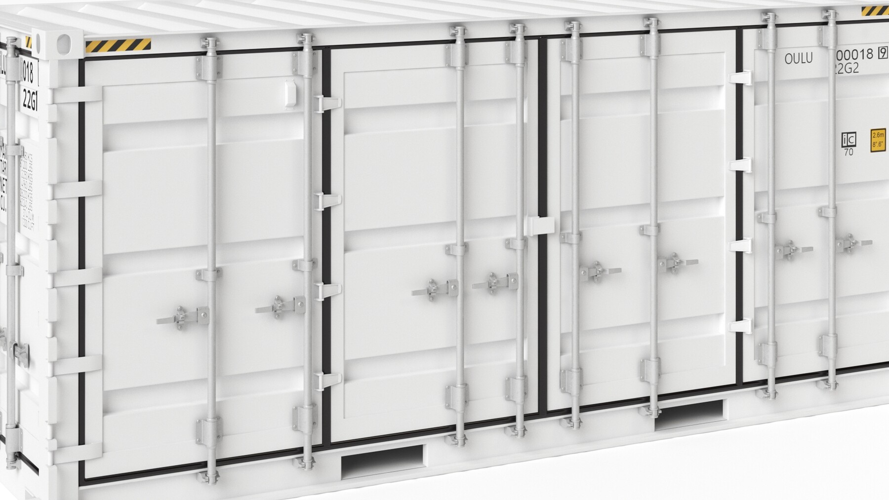 ArtStation - 20 ft Military Container UN 3d Model | Resources