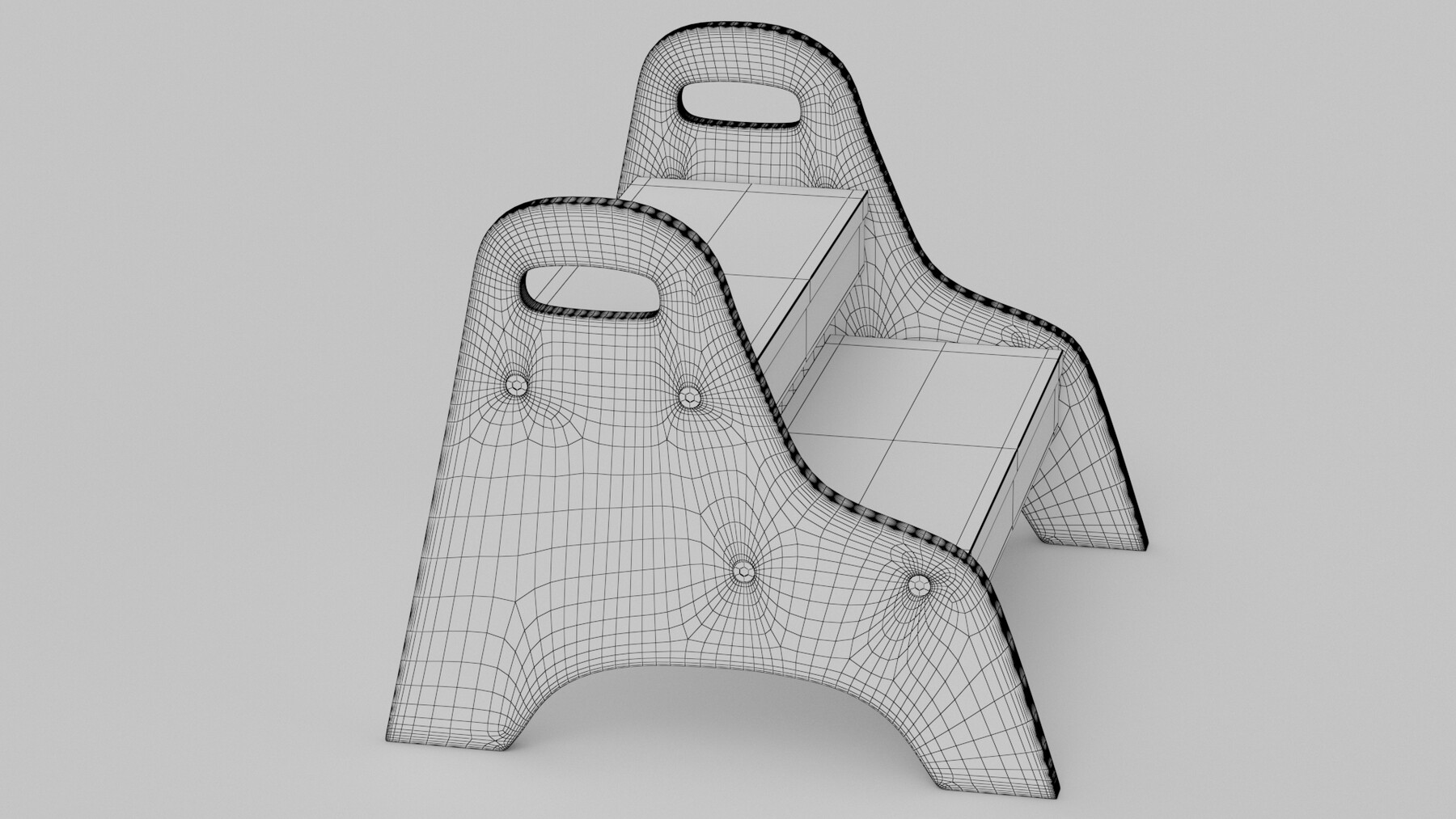 ArtStation - Trogen Children's Step Stool Free 3D Model | Resources