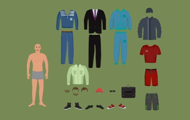 ArtStation - 2D sprite man pack 1 | Game Assets