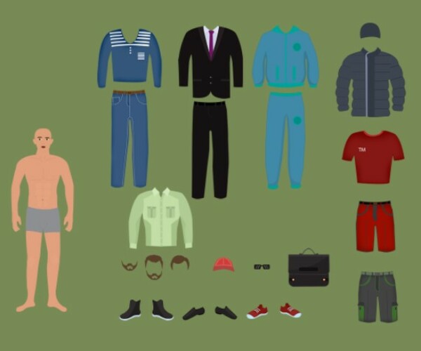 ArtStation - 2D sprite man pack 1 | Game Assets