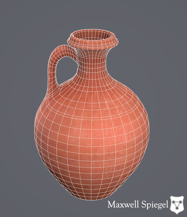 ArtStation - Pottery 3A Pitcher | Game Assets