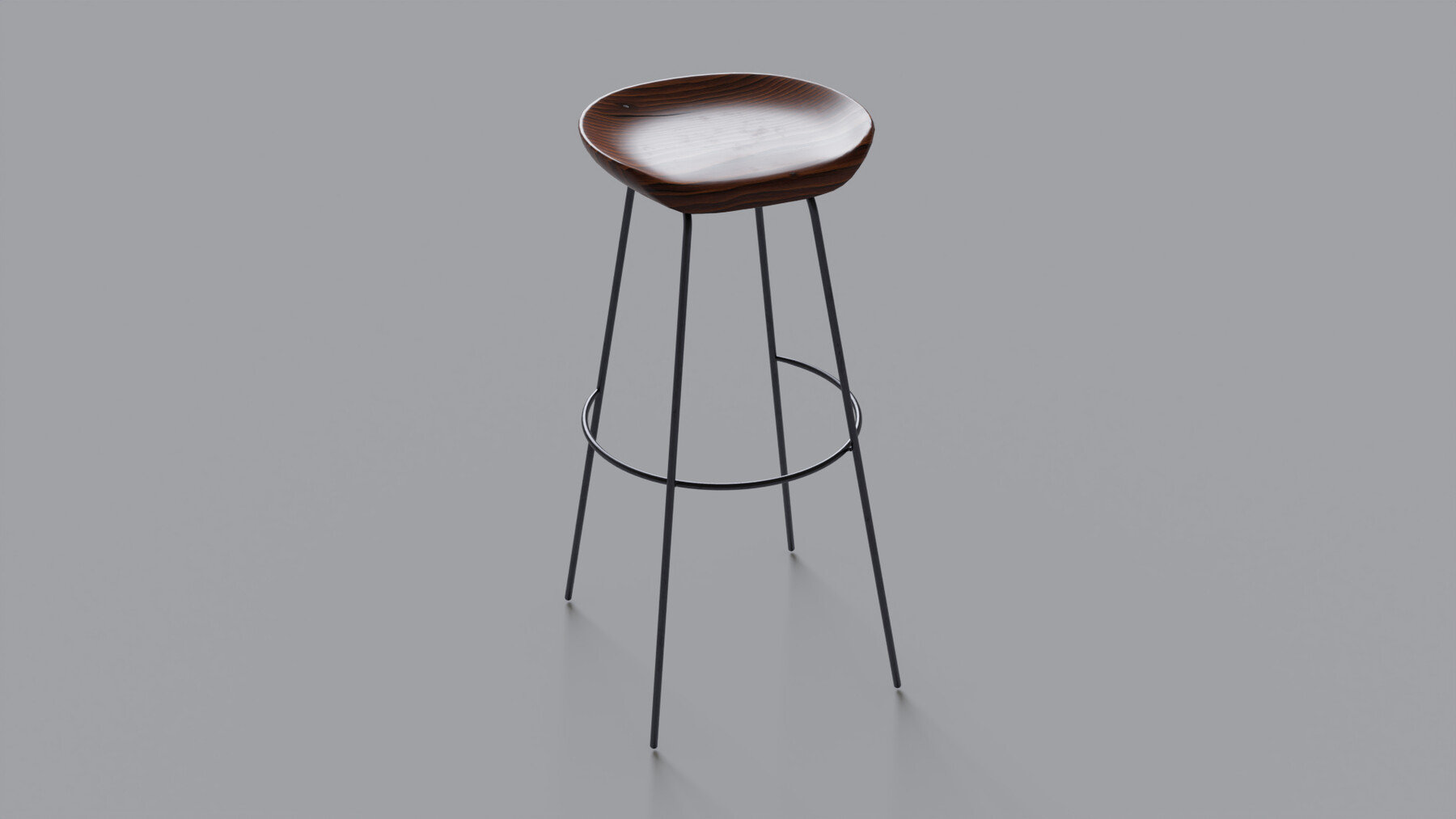 ArtStation - Alden Bar & Counter Stools - Steel | Resources