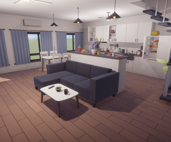 Artstation Low Poly Asset Bundle 3d Pack For Unity And Unreal