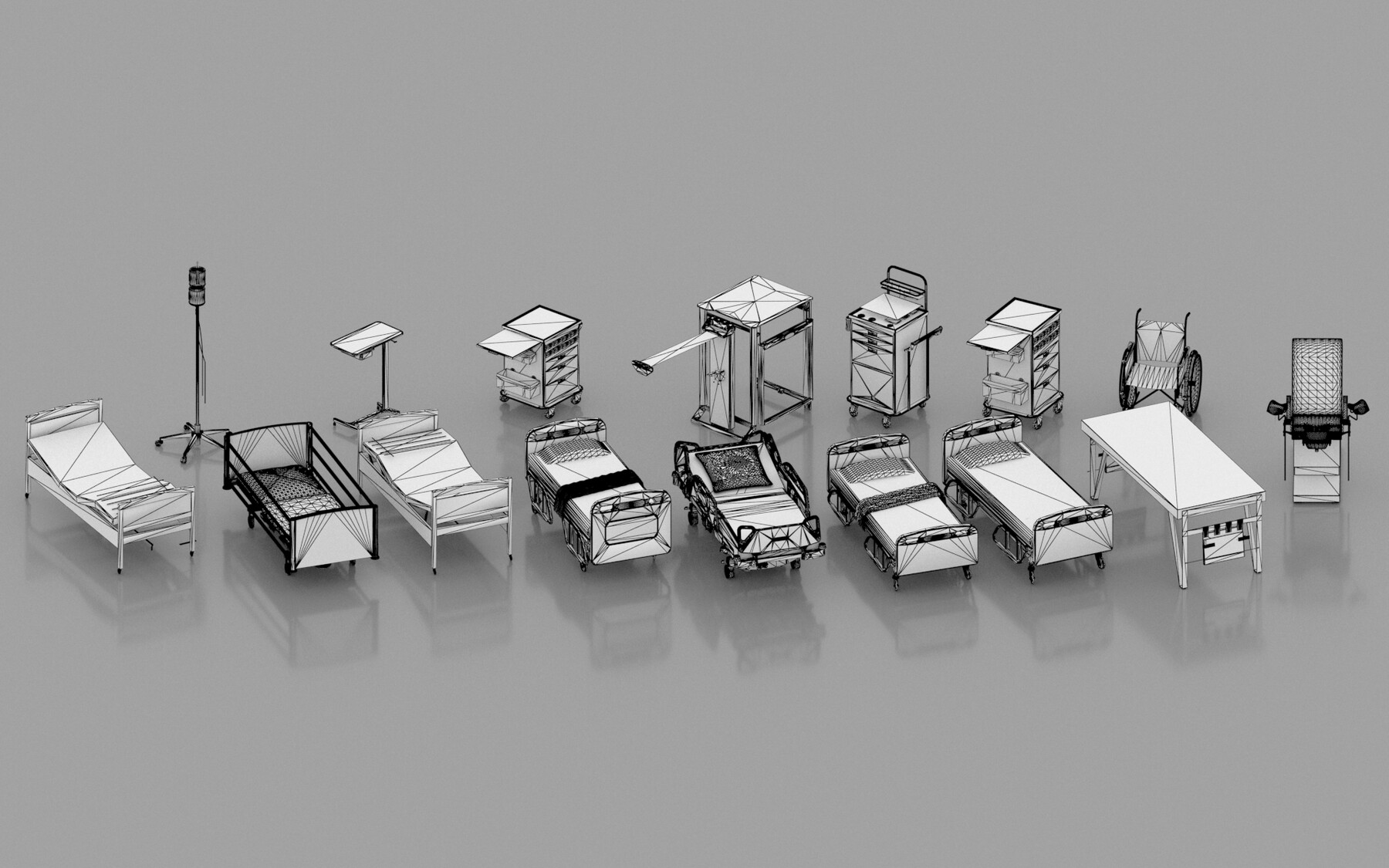 ArtStation - Hospital Goods Collection | Resources