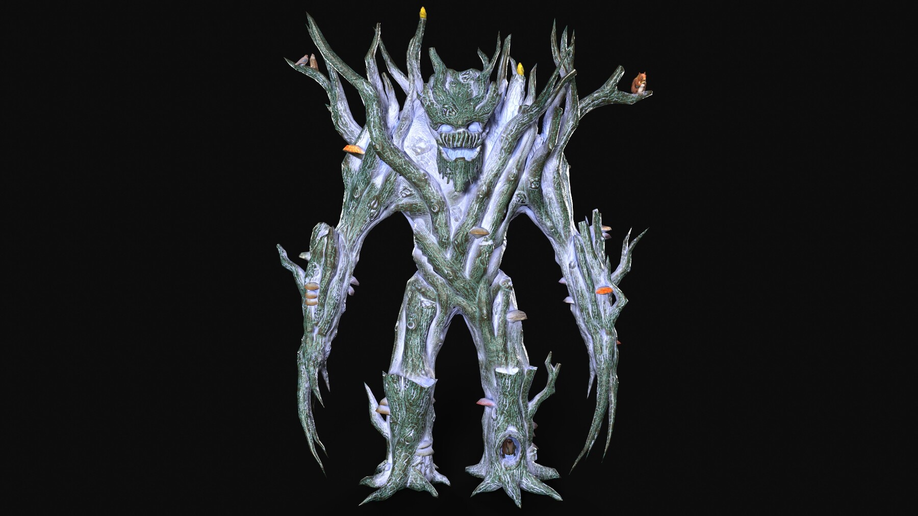 ArtStation - Treant Low-poly 3D model | Game Assets