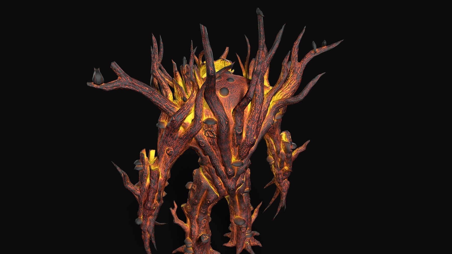 ArtStation - Treant Low-poly 3D model | Game Assets