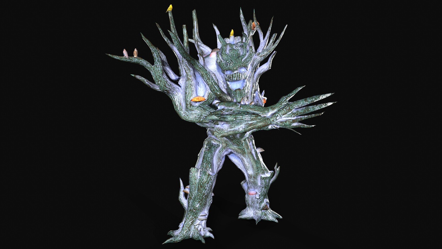 ArtStation - Treant Low-poly 3D model | Game Assets