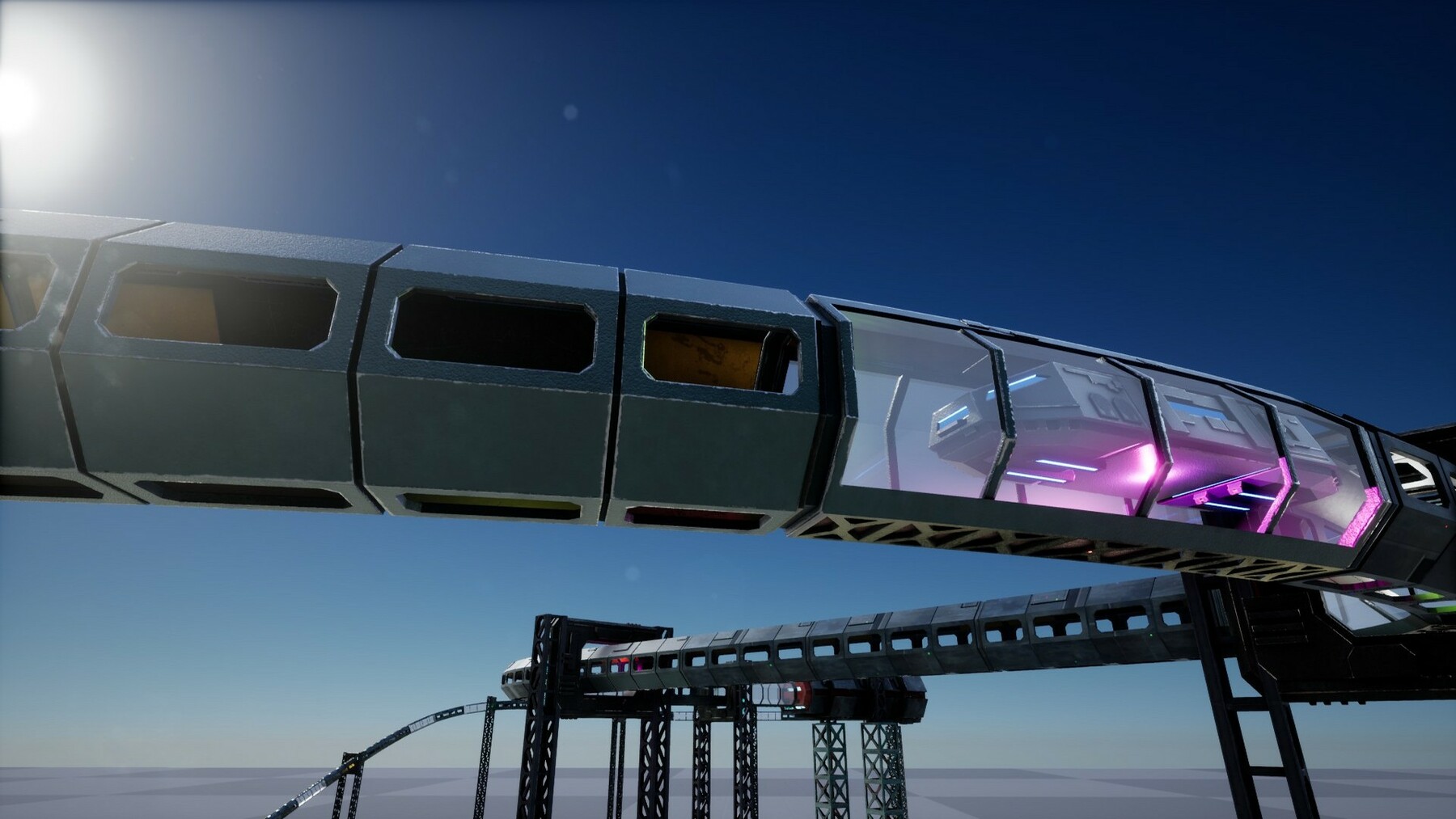 ArtStation - Amazing Sci-Fi Environment and Flying UE4 | Game Assets