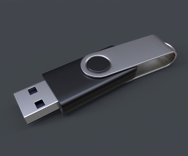 ArtStation - Usb Flash Drive | Resources