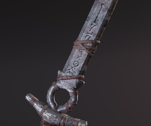 ArtStation - sword game ready asset | Game Assets