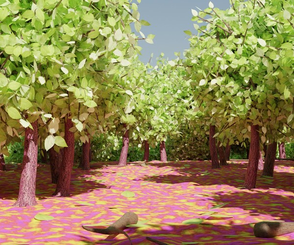 ArtStation - Pink Forest | Resources