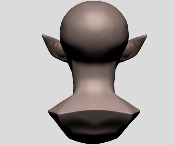 ArtStation - Elf Head 02 | Resources
