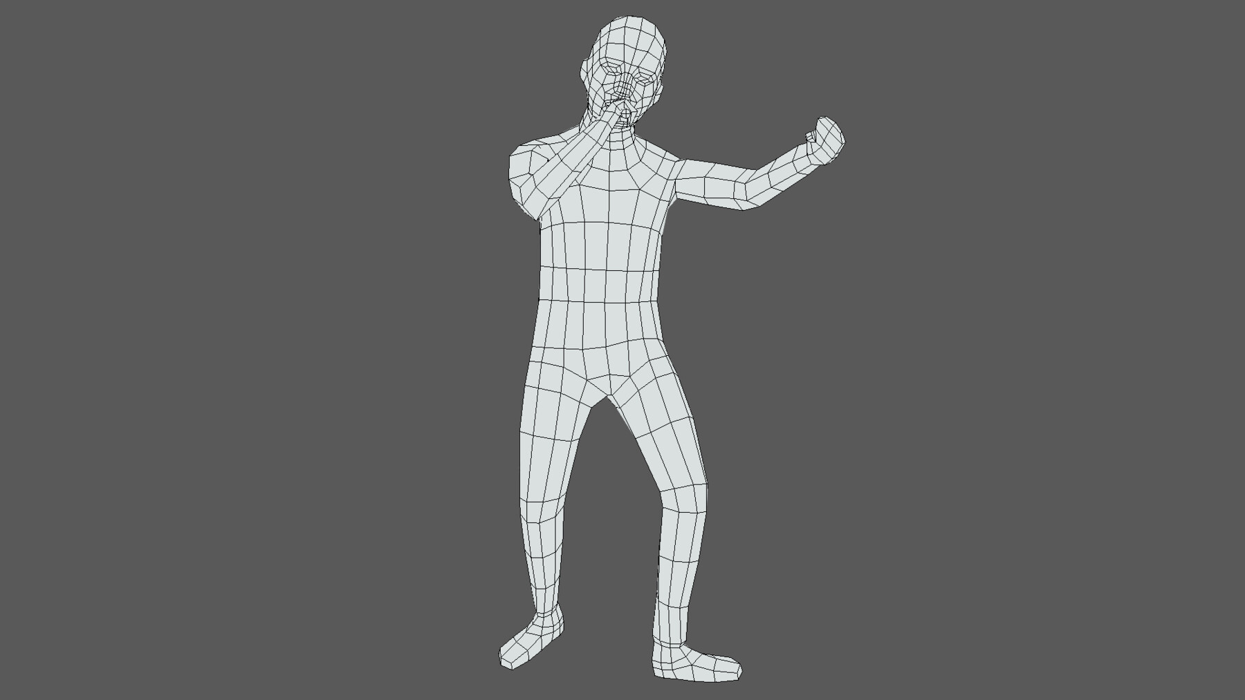 ArtStation - Low Poly Kid Singing | Resources