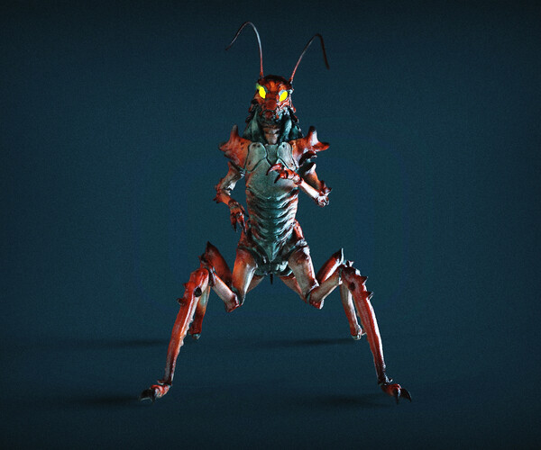 ArtStation - Space Cockroach | Resources