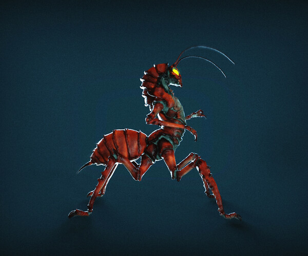 ArtStation - Space Cockroach | Resources