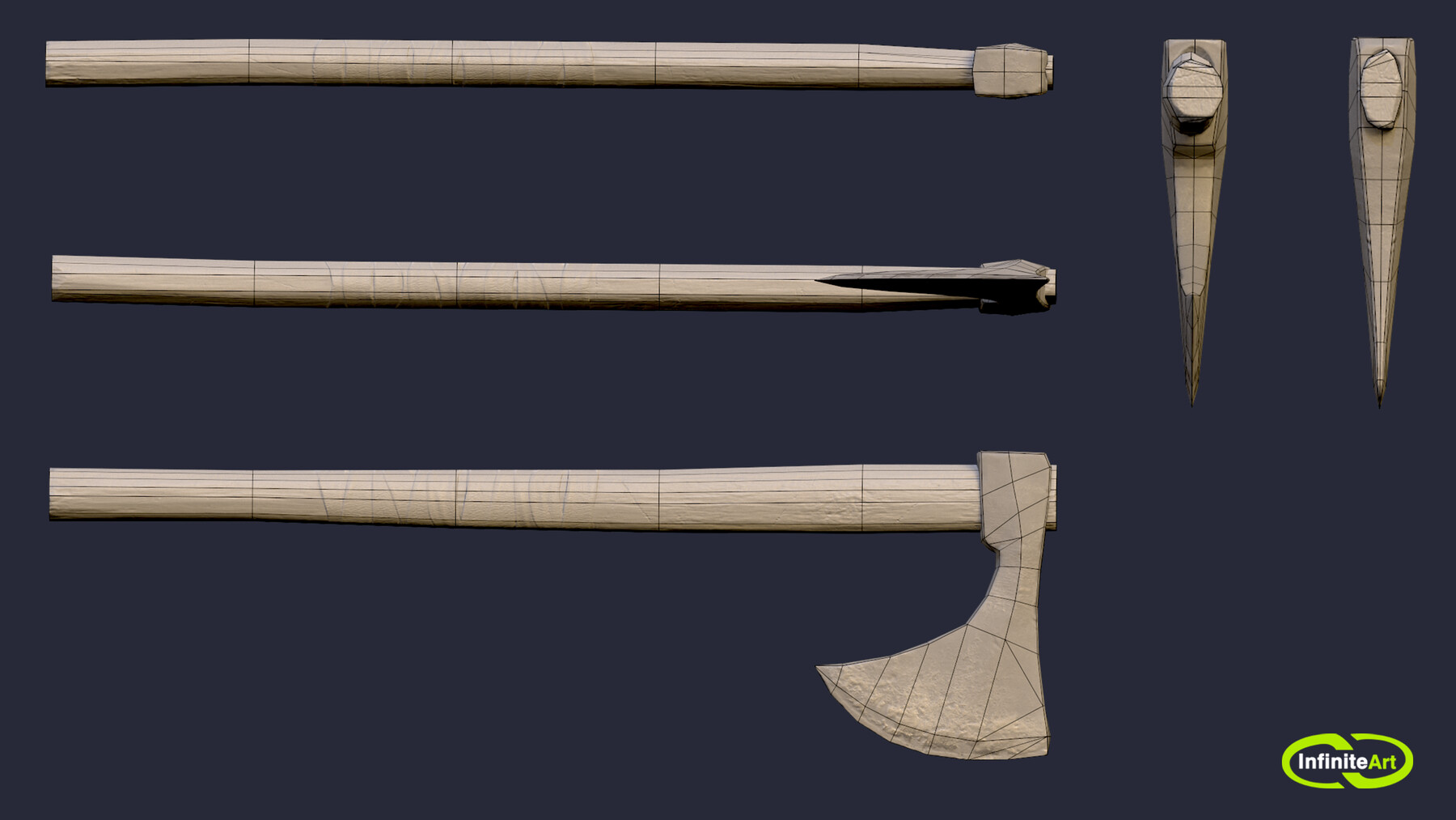 ArtStation - Axe | Game Assets