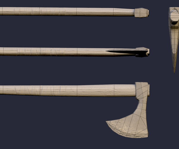 ArtStation - Axe | Game Assets
