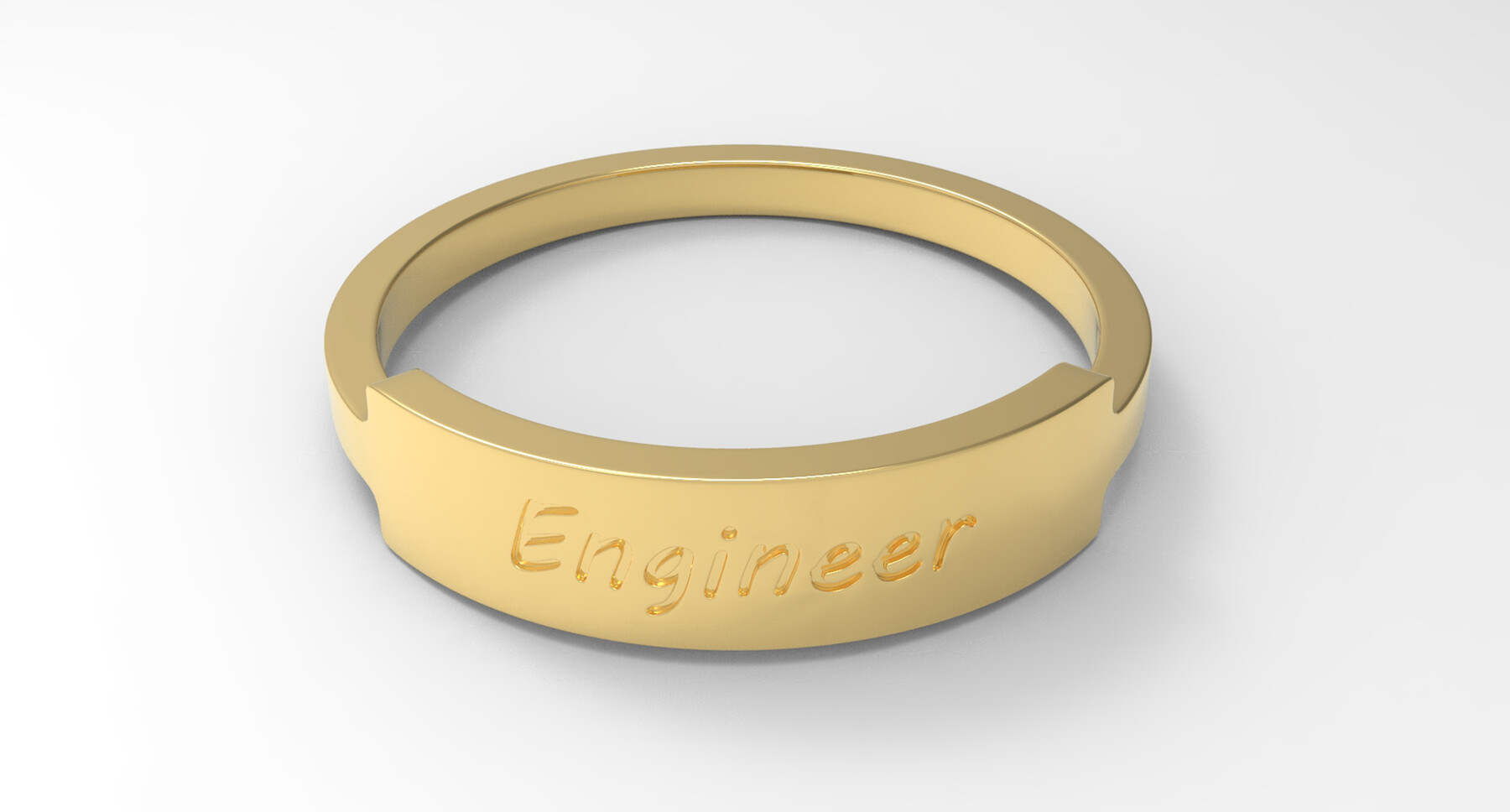 ArtStation - Engineer Ring Female Gold | Resources
