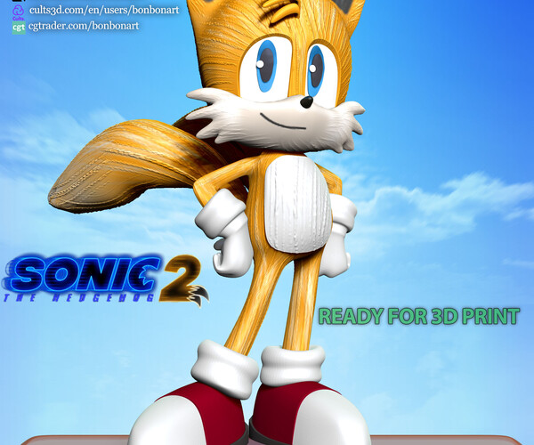 ArtStation - Tails- Sonic the Hedgehog 2 Fanart | Resources