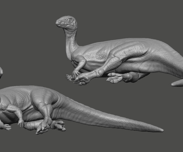 ArtStation - Dinosaur Pose 02 | Resources