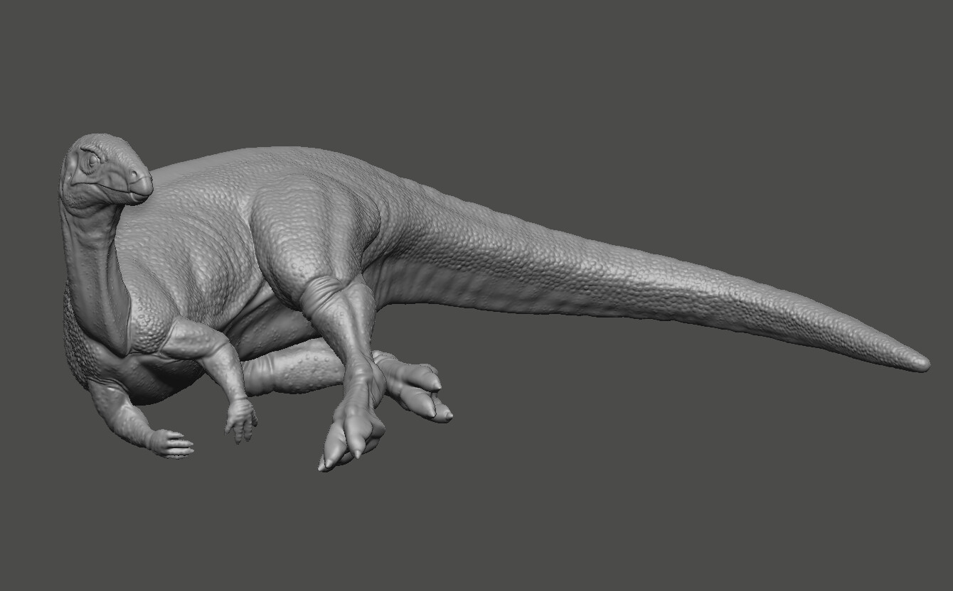 ArtStation - Dinosaur Pose 02 | Resources